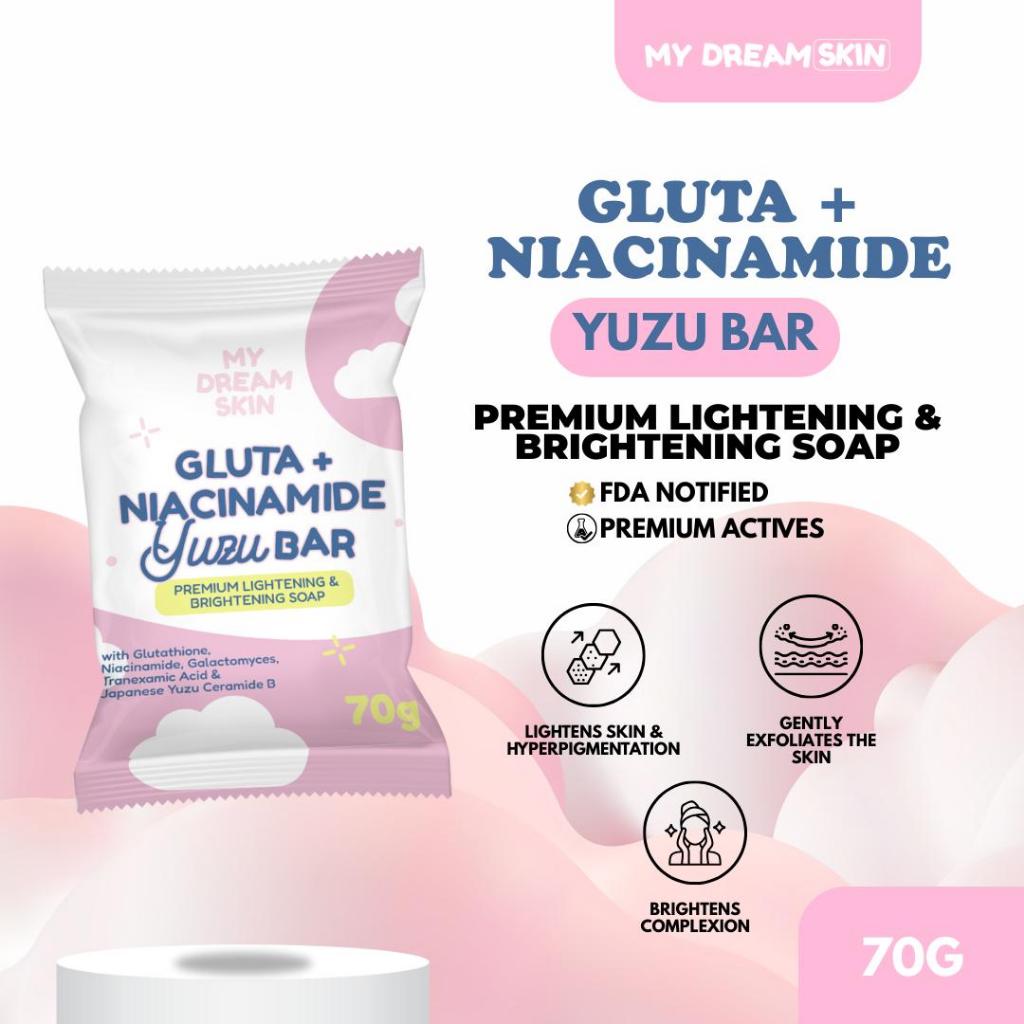 My Dream Skin Gluta + Niacinamide Yuzu Bar Premium Lightening and ...