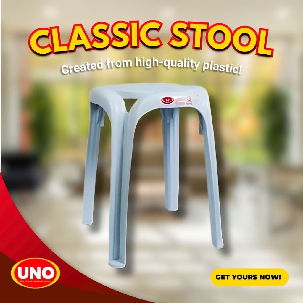 UNO Classic Stool Monoblock | Shopee Philippines