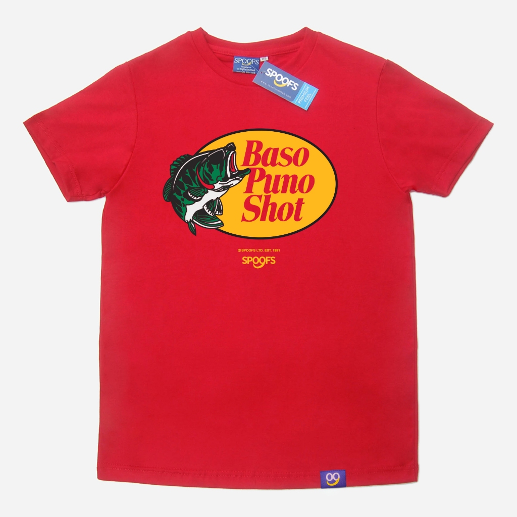 Spoofs Baso Puno Shot Samba Red For Men/Unisex | Shopee Philippines