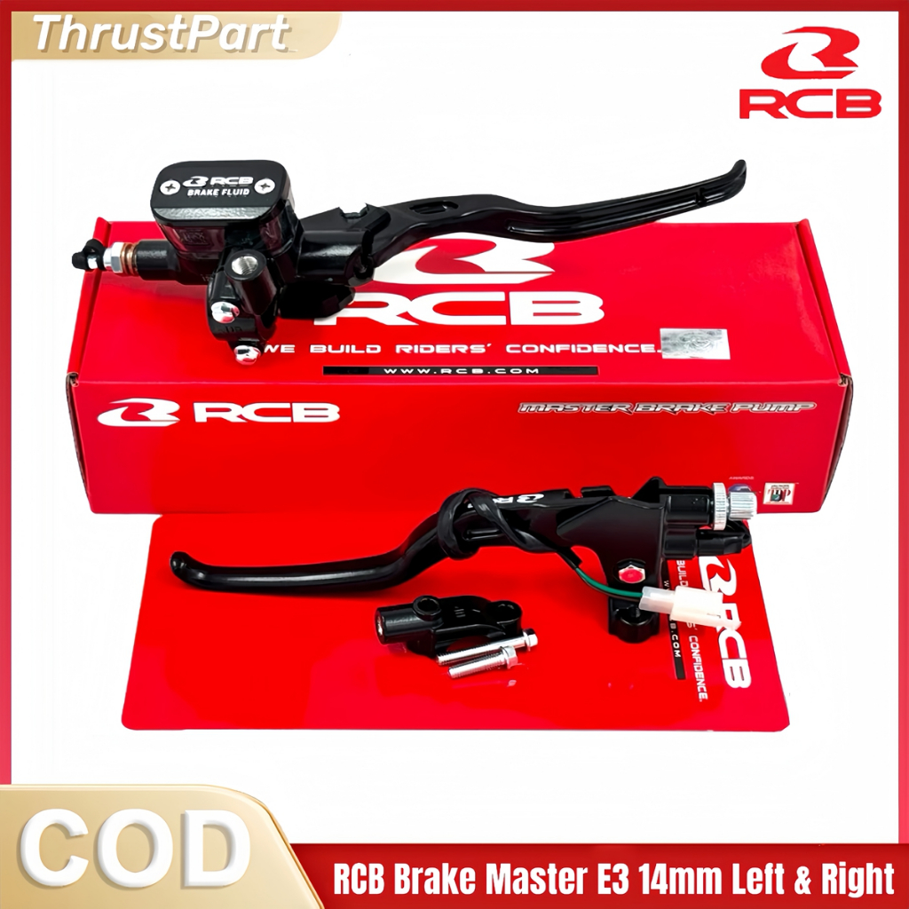 New RCB E3 Brake Master Set E3 / E2 Lever Left Right Clutch Cable 12 ...