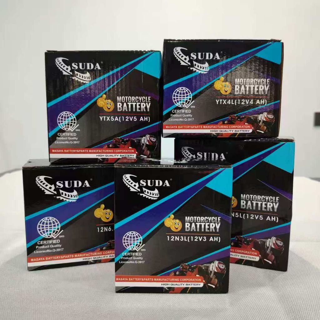 SUDA BATTERY YTX4L XRM,WAVE125,SMASH110/115, | Shopee Philippines