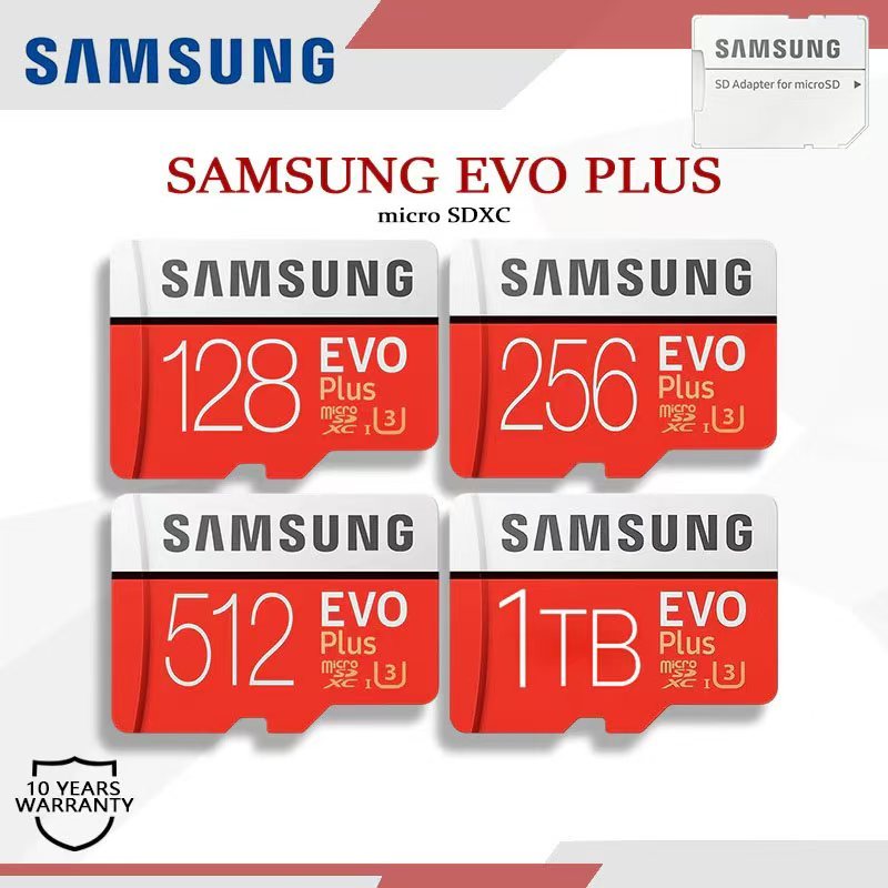 SamsungStorePRO PLUS EVO Micro SD Memory Card 8 16 32 64 128 GB 256 512 ...