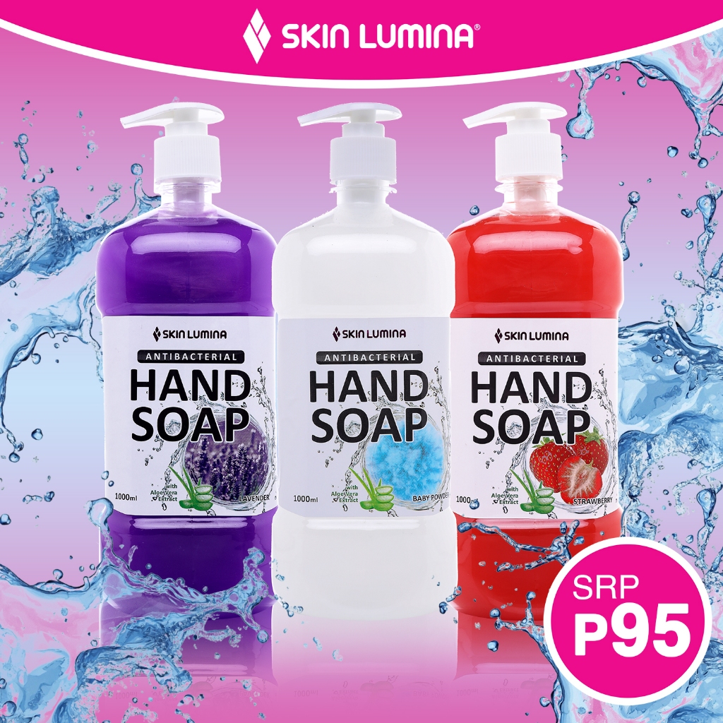 [FDA APPROVED] Skin Lumina Antibacterial Hand Soap w/ Aloe Vera Extract ...