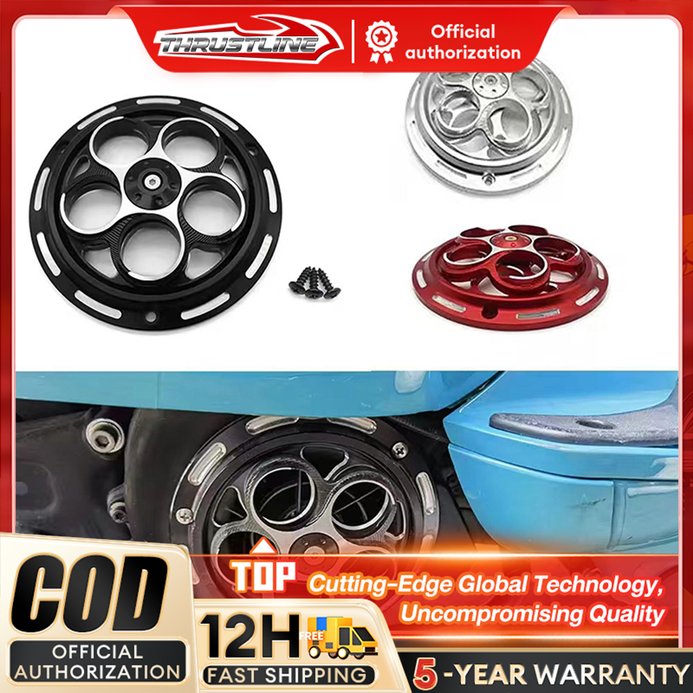 ThrustLine Motorcycle Cover Spinner Engine Fan Rotation Guard Scooters ...