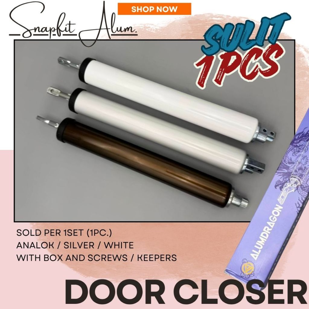 Tube Type Pneumatic Automatic Door Closer for Aluminum Swing Door [SOLD ...