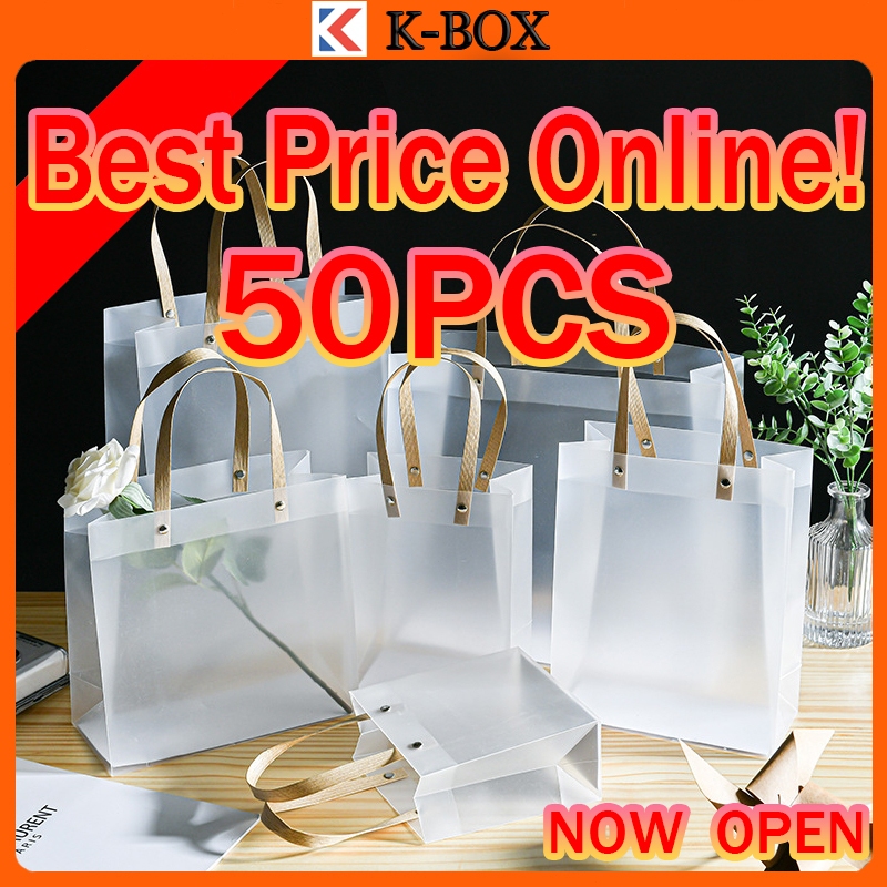 PVC Bags 20&50 Pcs - Clear Gift Bags Best Price Online | Wholesale ...