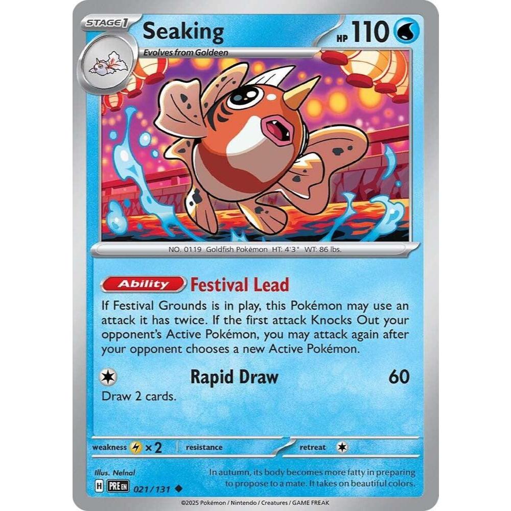 Seaking - SV: Prismatic Evolutions (PRE) | Shopee Philippines