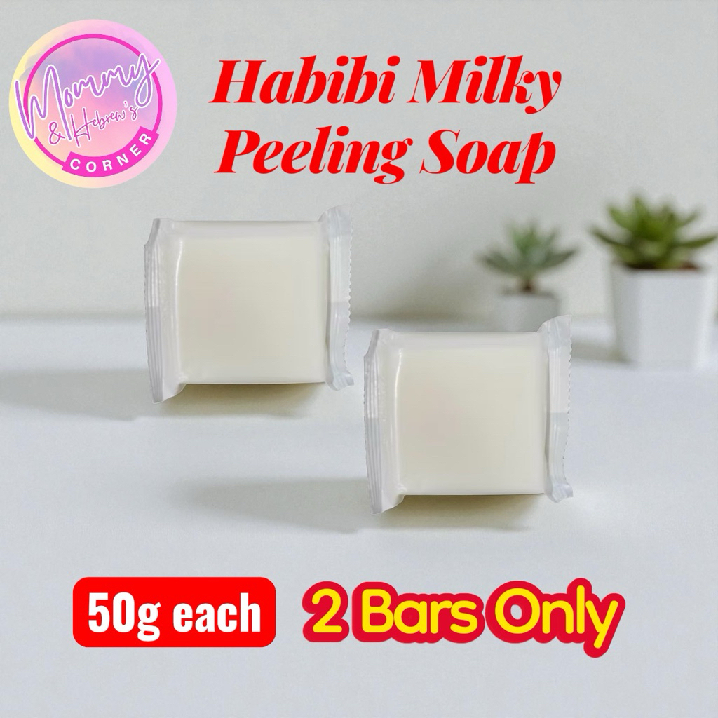 HABIBI MILKY PEELING SOAP 2 BARS ONLY | Shopee Philippines