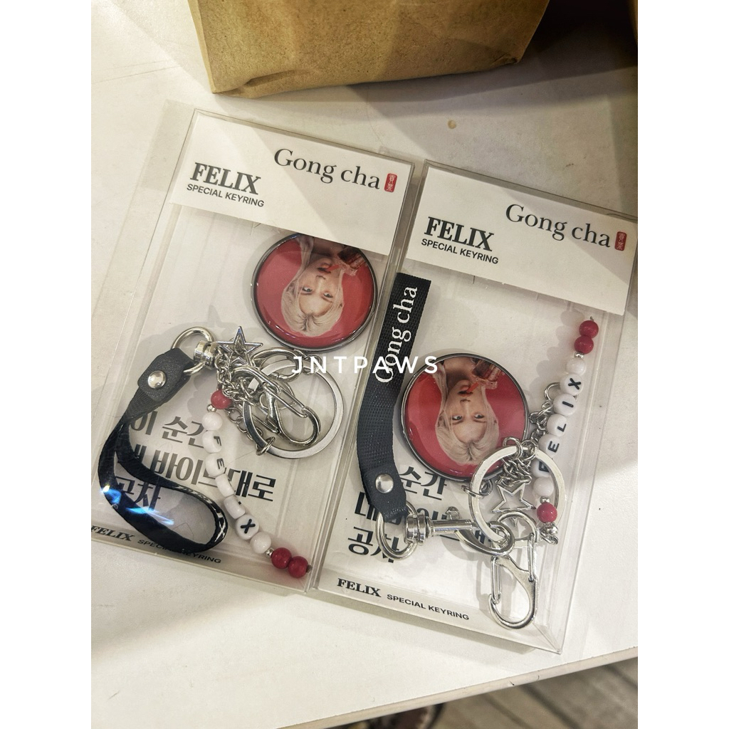 FELIX GONG CHA SPECIAL KEYRING KEYCHAIN | Shopee Philippines