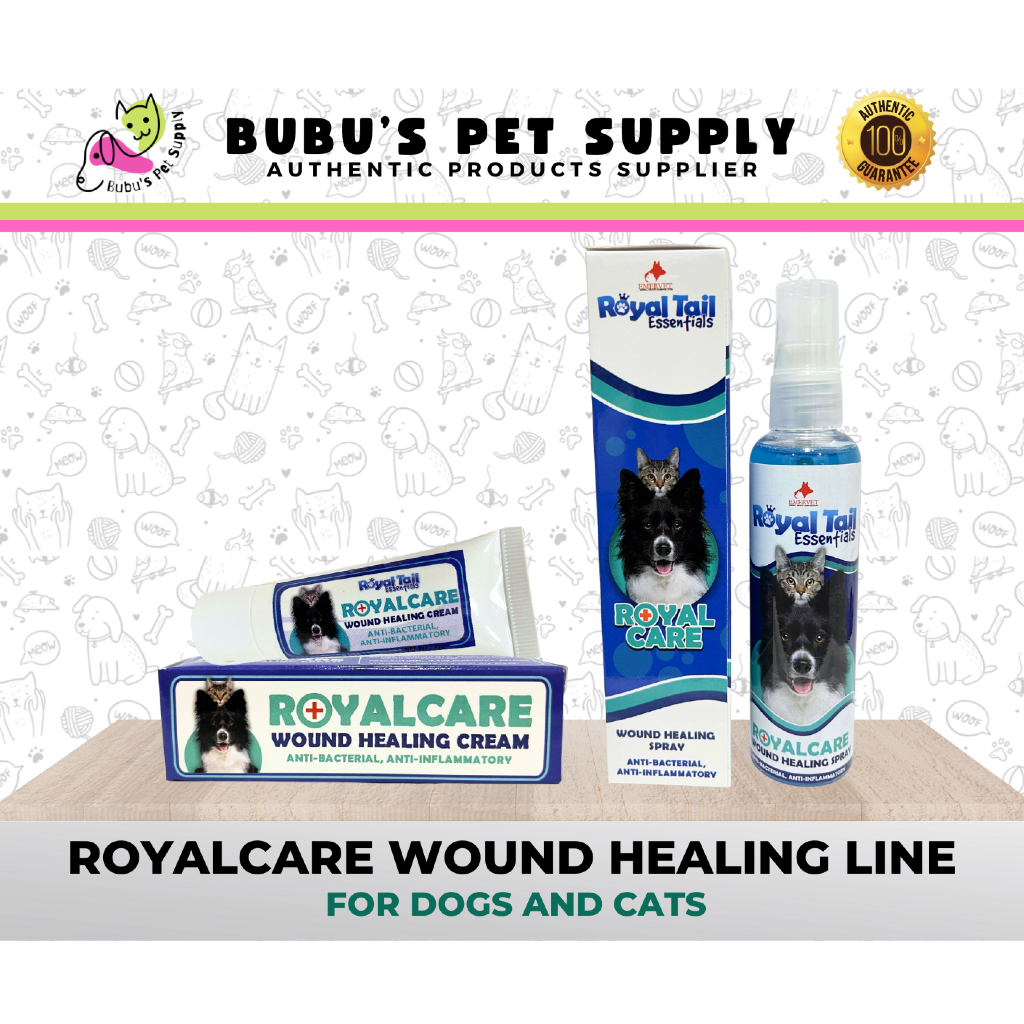 ROYALCARE WOUND HEALING SPRAY CREAM FOR DOGS CATS ANTIFUNGAL FOR ...