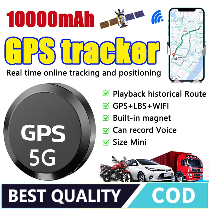 【100% Precise Positioning】New upgrade magnetic GPS tracker Mini ...