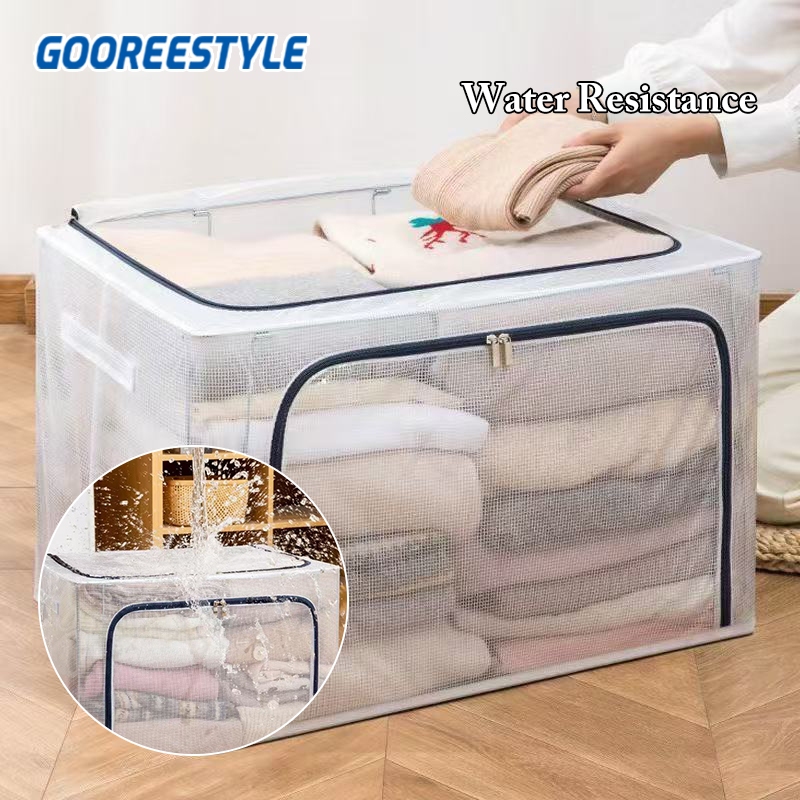 gooreestyle Waterproof Storage Box Organizer For Clothes Foldable ...