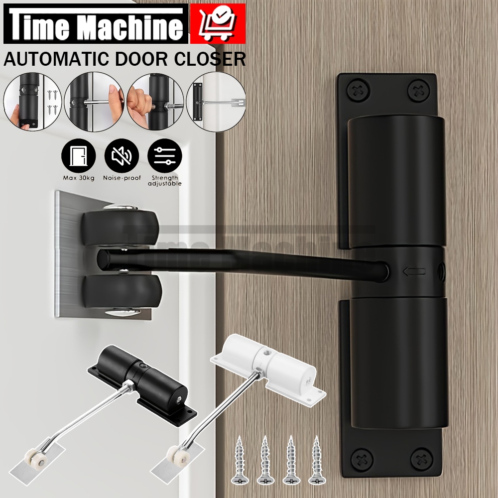 Safety Spring Door Closer Adjustable Speed Automatic Closer Closing ...