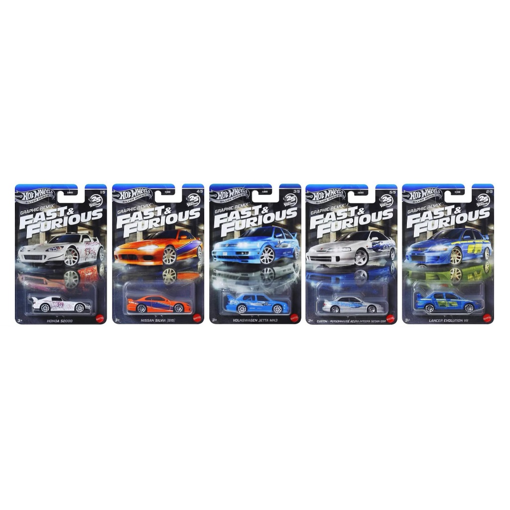 Hot Wheels Fast & Furious Graphic Remix Series | Shopee Philippines