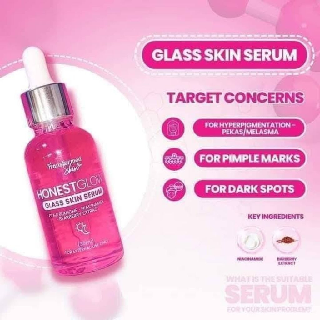 HONEST GLOW GLASS SKIN SERUM | Shopee Philippines