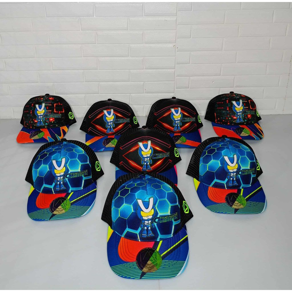 AJF KALO X COMBATRON EDITION TRUCKER CAP | Shopee Philippines