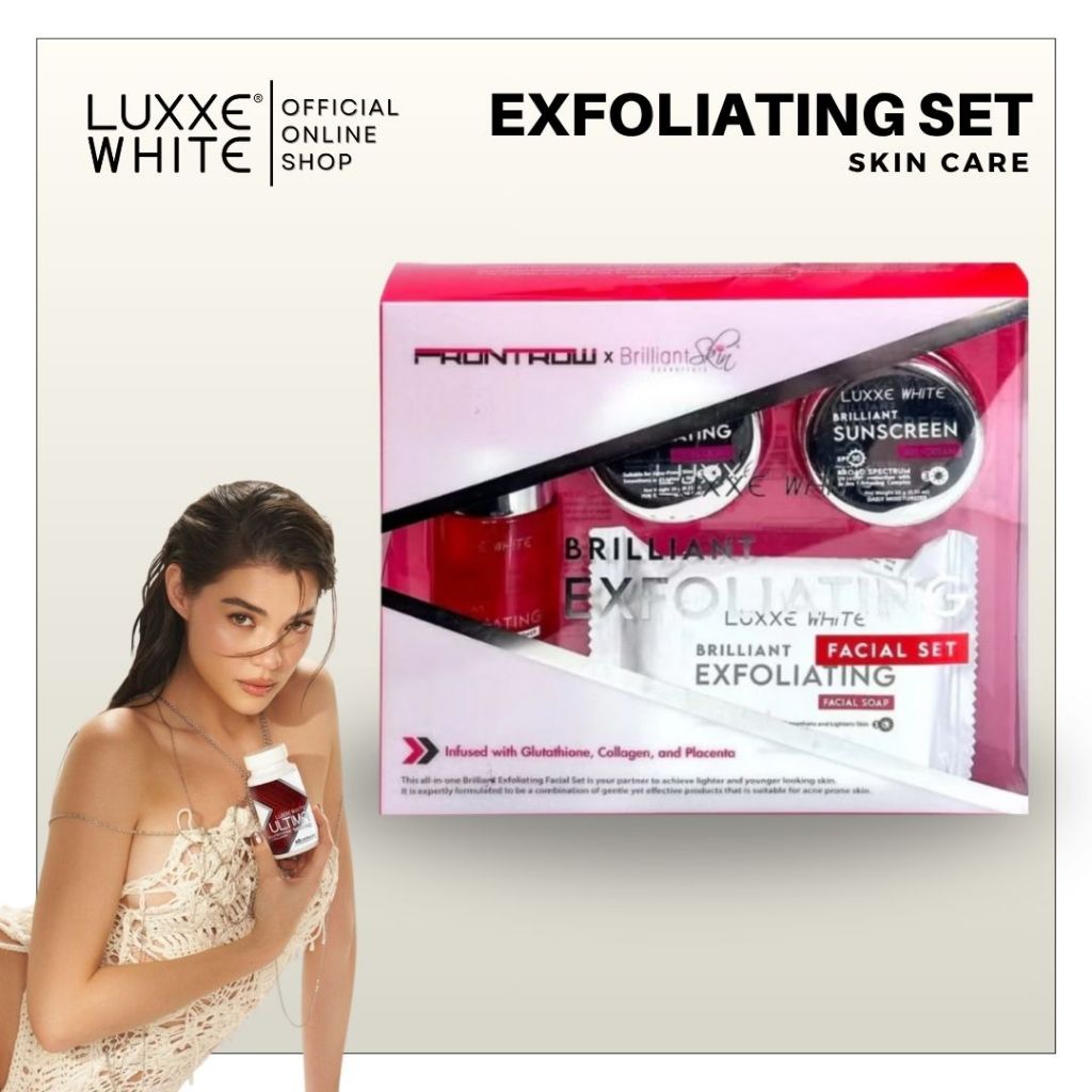 LUXXE WHITE X BRILLIANT (Exfoliating Set) | Shopee Philippines