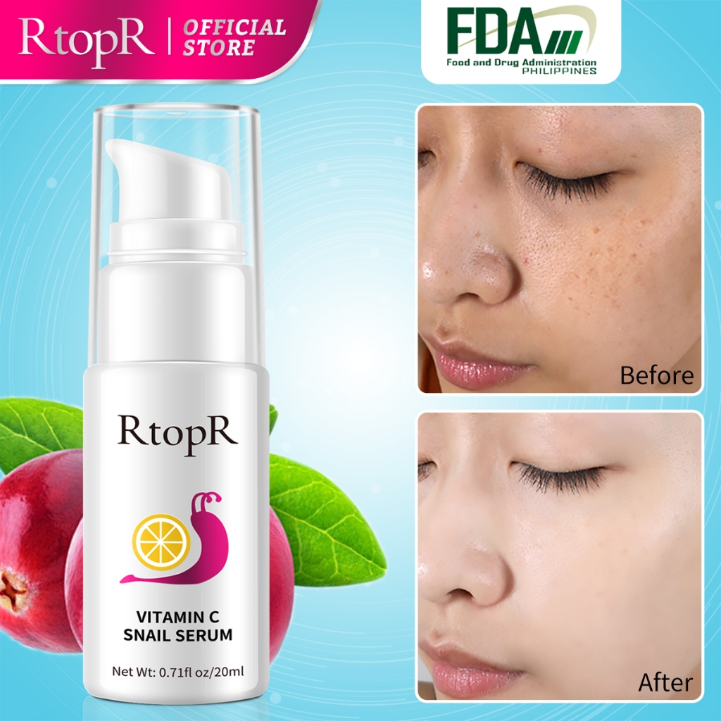 RtopR FDA Vitamin C Whitening Serum Hyaluronic Acid Vc Essence ...