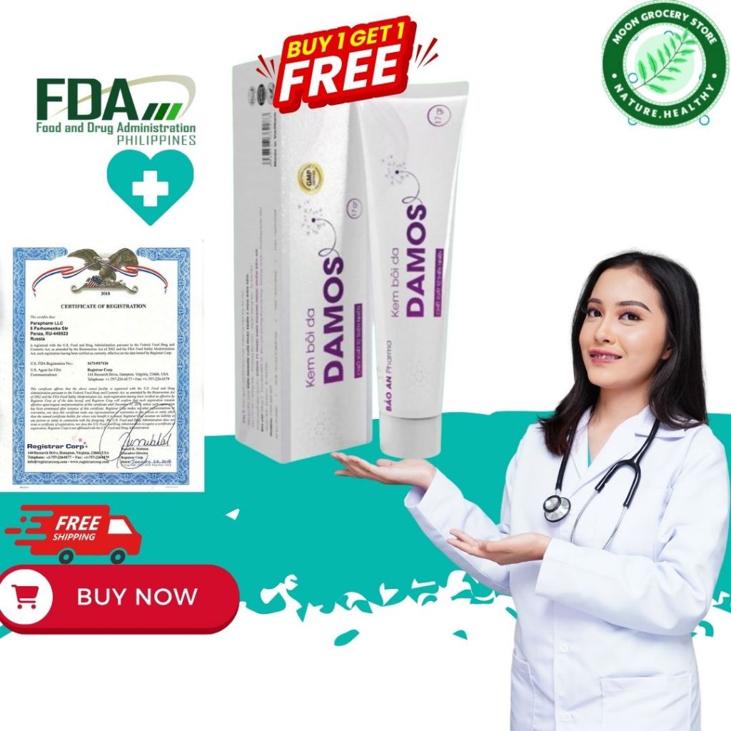 DAMOS Anti Itch Skin Cream – Effective Relief for Rashes, Fungal ...