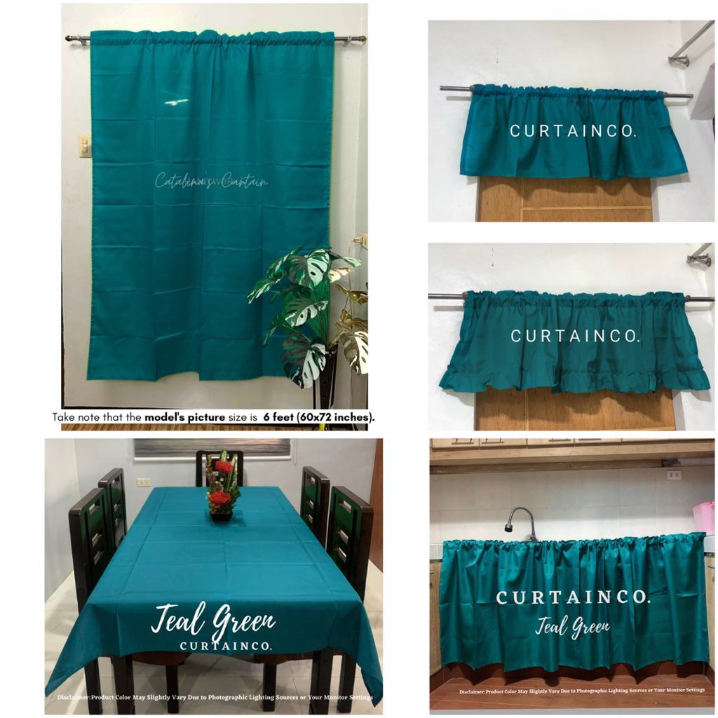 Catalinas Curtain Shop | 𝐋𝐮𝐜𝐤𝐲 Color of the Year 2026 Teal Green ...