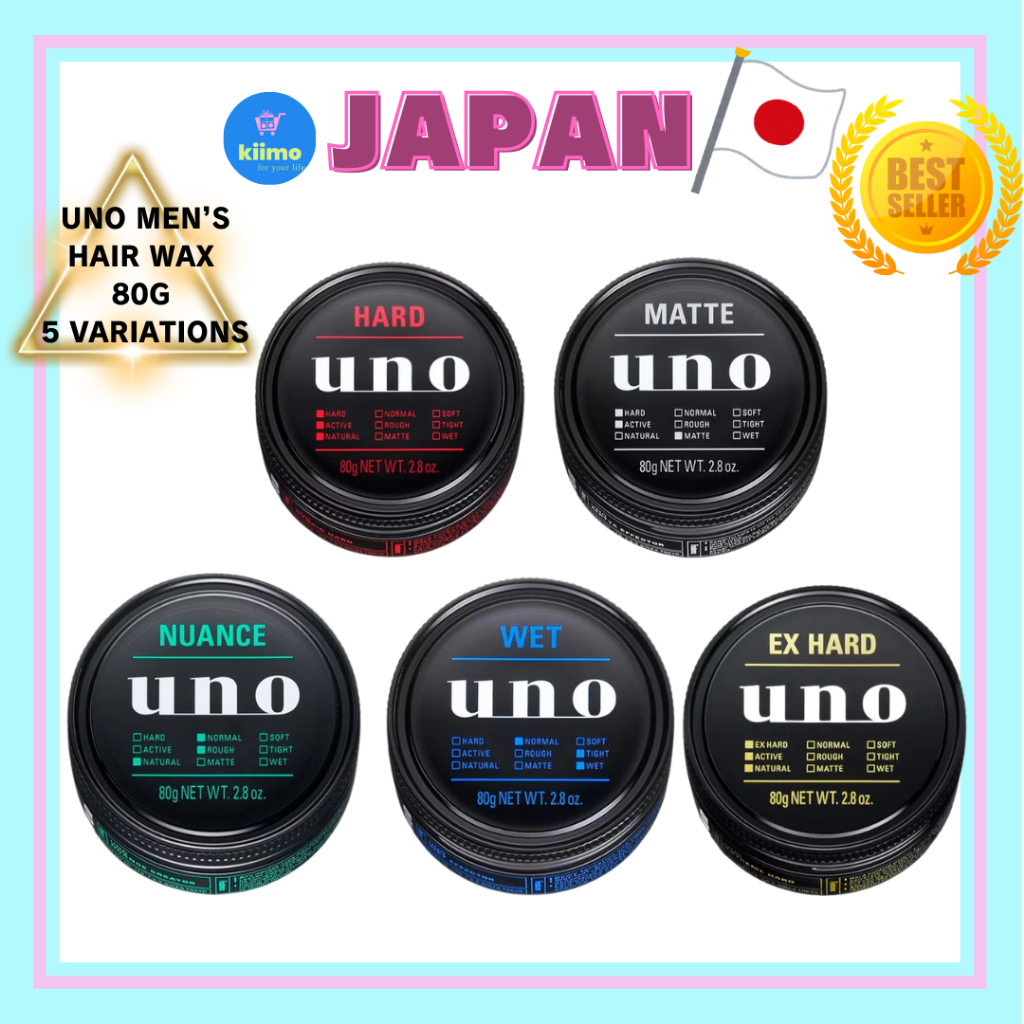 UNO Hair Wax Styling Products 【Direct from Japan】 | Shopee Philippines