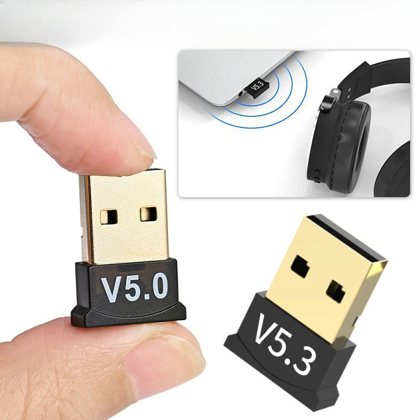 Bluetooth 5.0 USB Receiver – Wireless Audio Adapter Dongle | Shopee ...