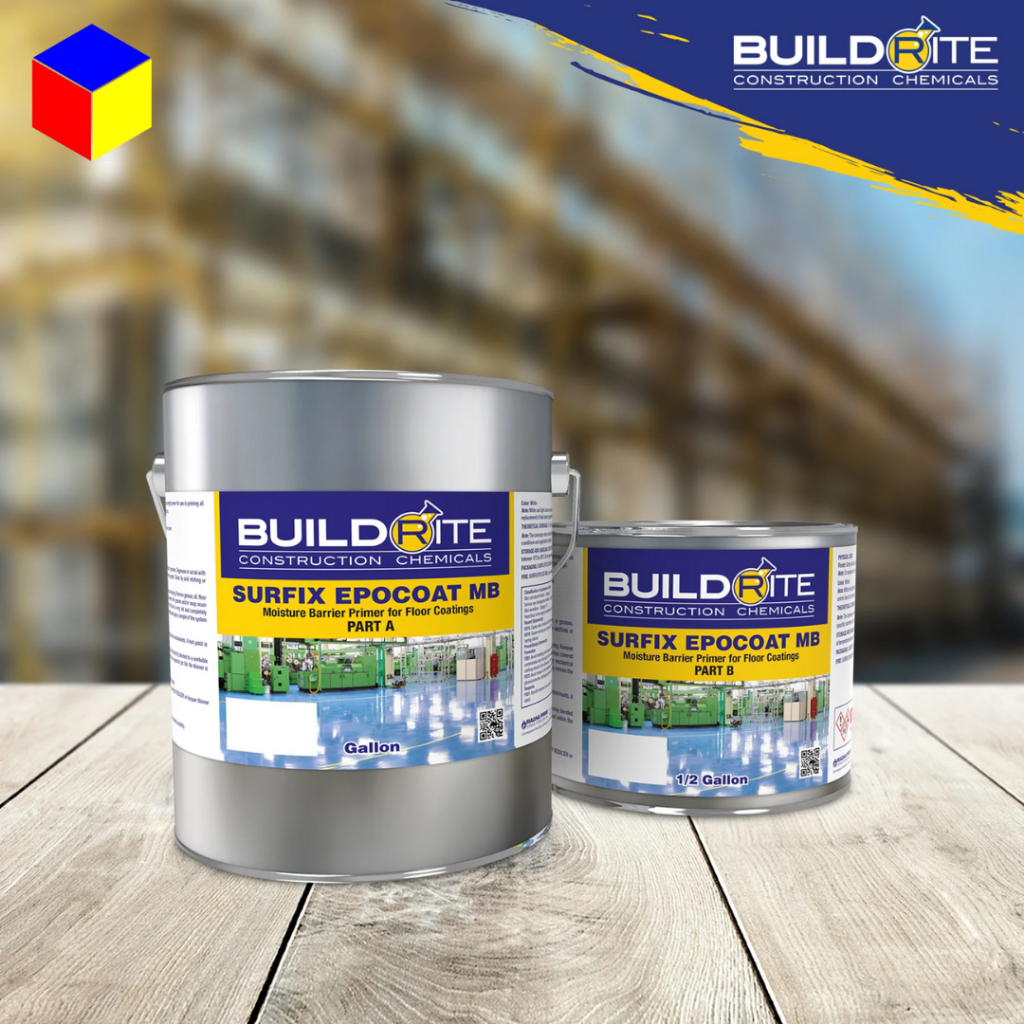 Buildrite Surfix Epocoat MB (3.8kg Gallon Set) Moisture Barrier Primer ...