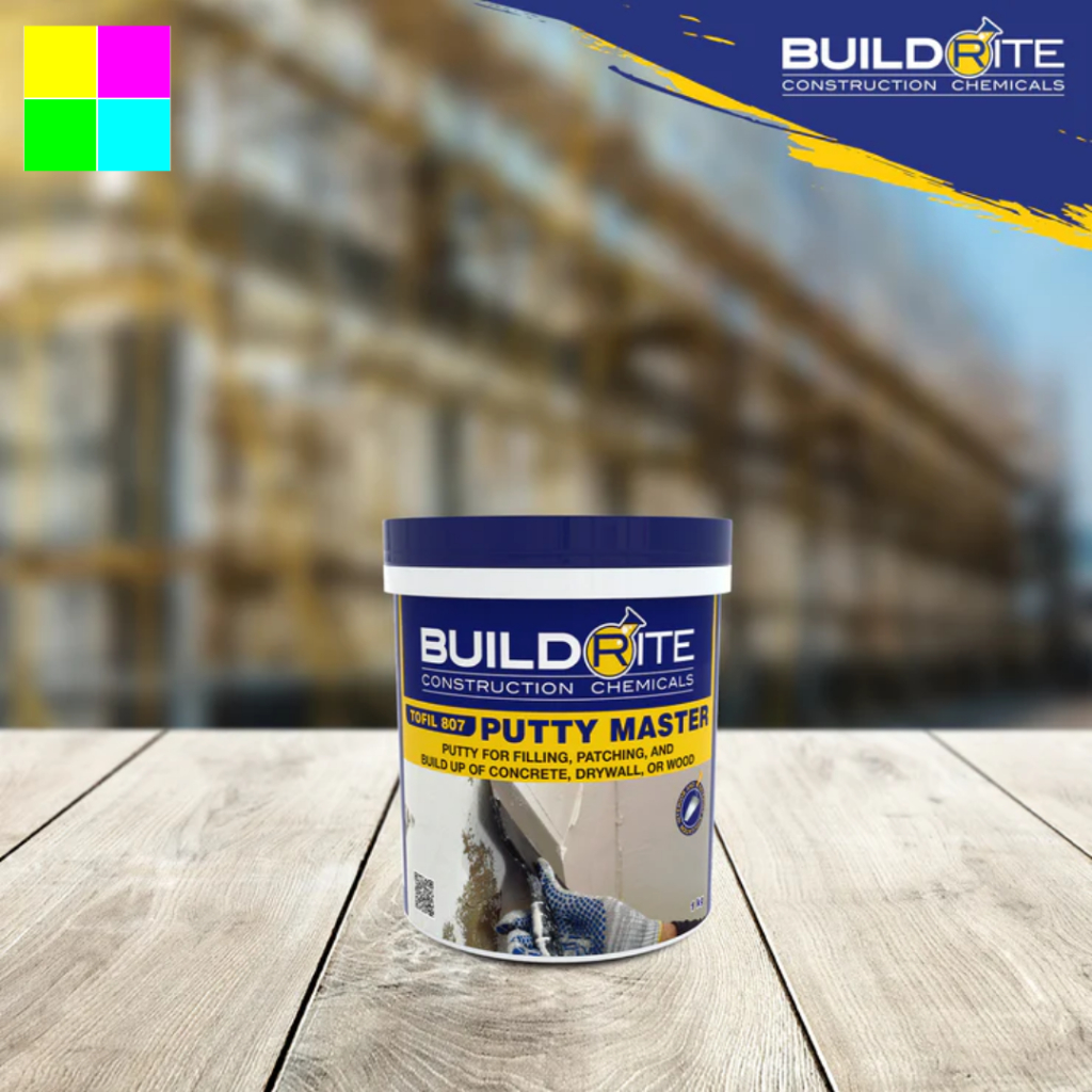 Buildrite Tofil 807 Putty Master (1kg) Putty for Filling & Patching of ...