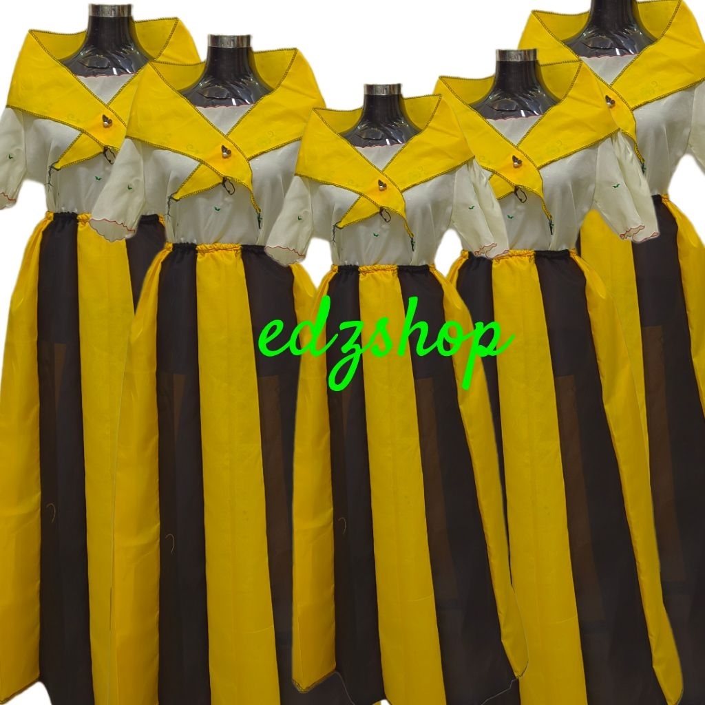 maria clara 3i1n1 set.filipiniana costume.kids to adult | Shopee ...