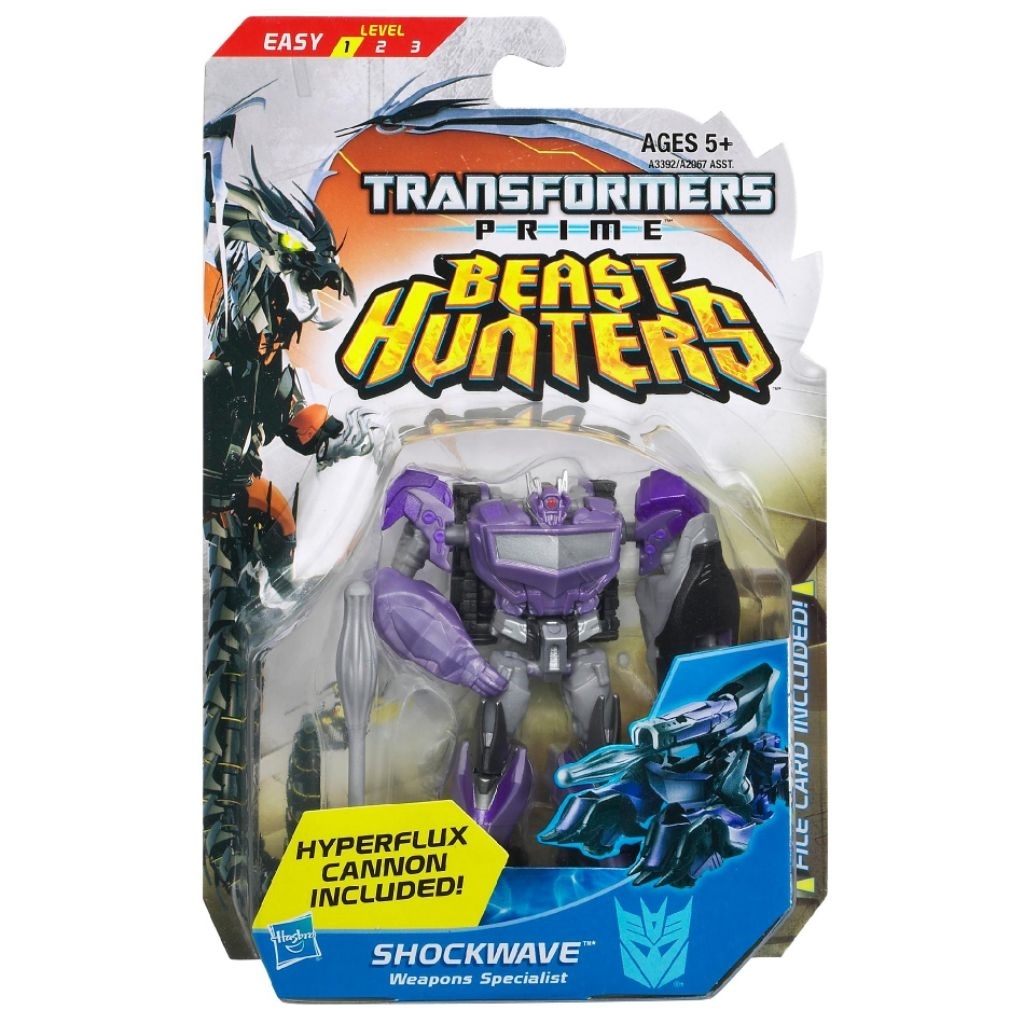 (opened) TRANSFORMERS PRIME BEAST HUNTERS SHOCKWAVE LEGENDS CLASS ...