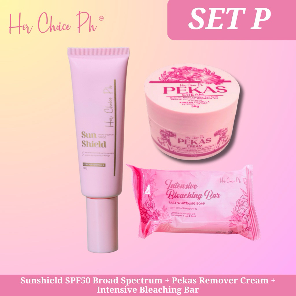 Her Choice PH Set P Anti Melasma Set (Melasma Trio Set) | Shopee ...