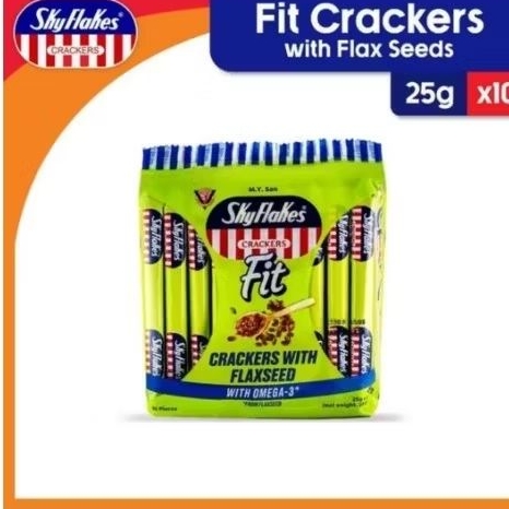Skyflakes Fit Crackers 10 pcs per pack | Shopee Philippines