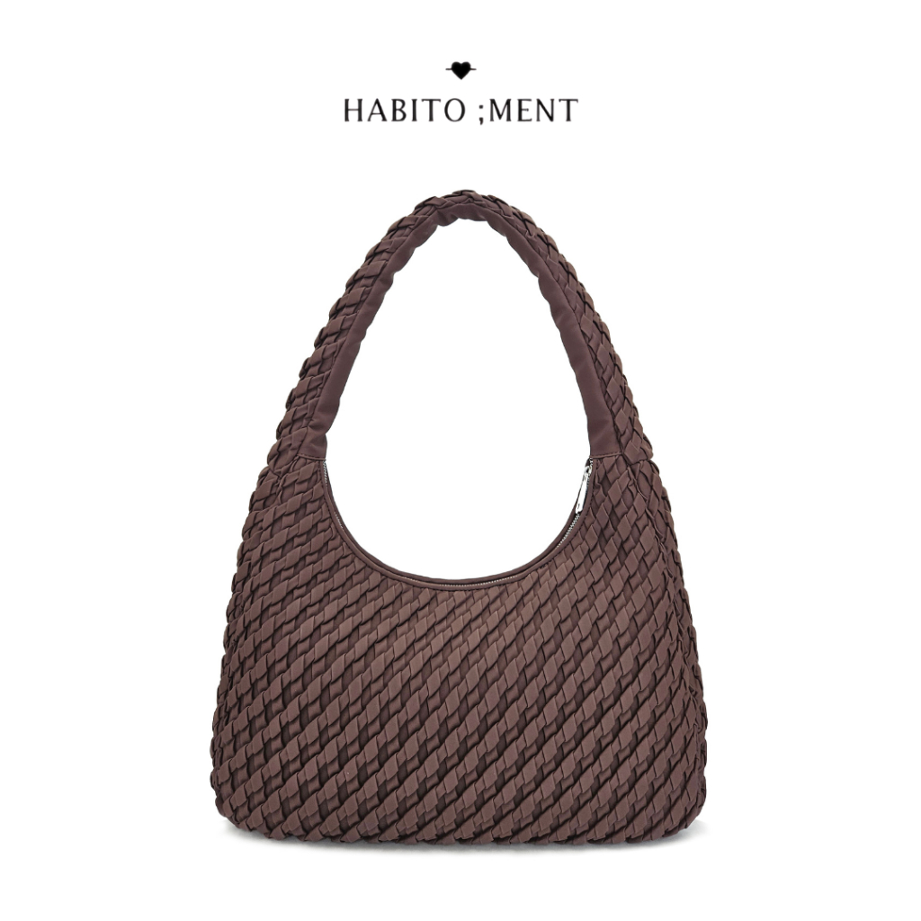 Habitoment Foline Shoulder Bag In Brown | Shopee Philippines