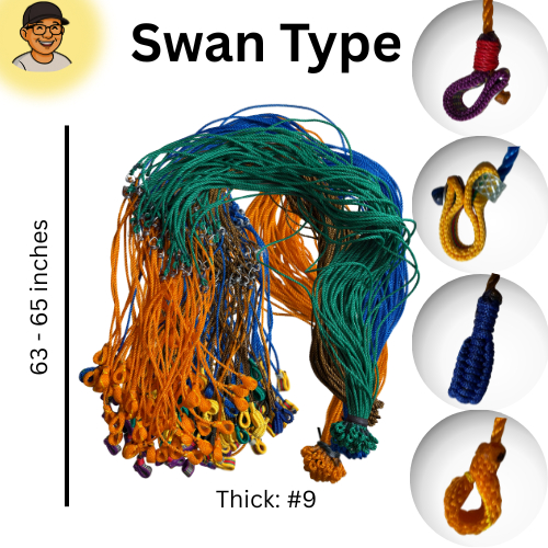 Tali Ng Manok 65 Inches Heavy Duty Chicken Leash Swan Type With Swivel ...
