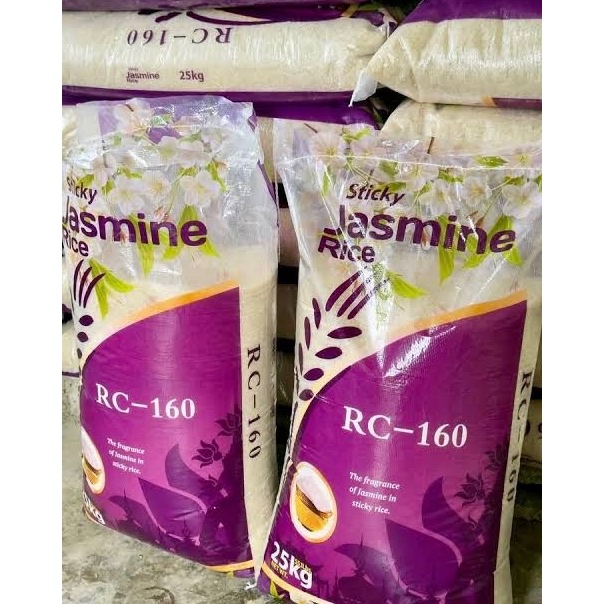 JASMINE STICKY RC-160 RICE ( 25KG) | Shopee Philippines