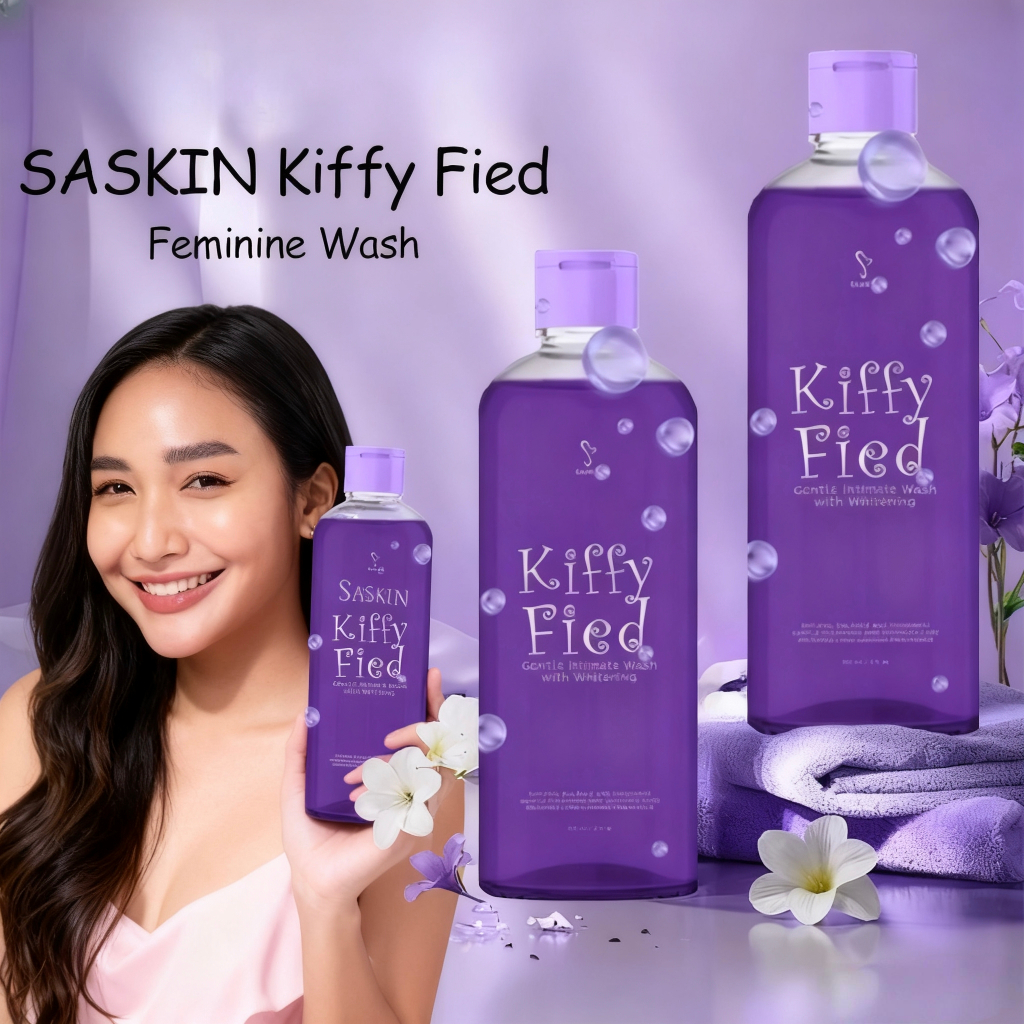 SASKIN Kiffyfied Intimate Feminine Wash Gentle Cleansing PH Balance ...