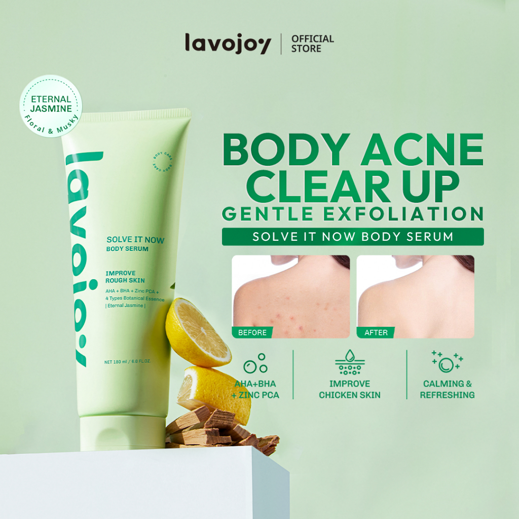 lavojoy Solve It Now Body Serum | Gently Exfoliate & Moisturizes ...