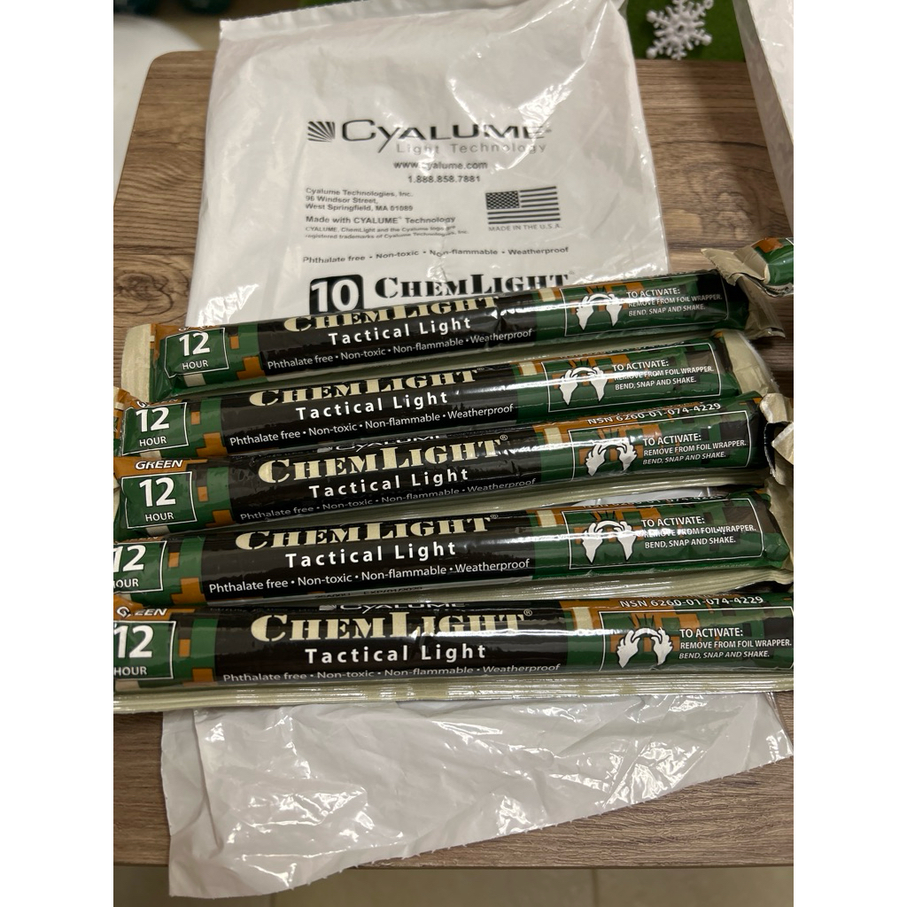 Cyalume: Chemlights (Military Grade) | Shopee Philippines