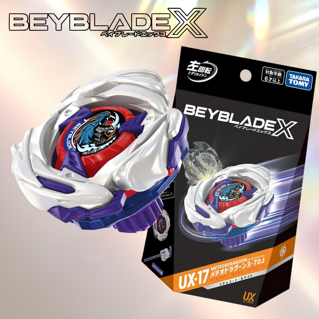 Takara Tomy BEYBLADE X UX-17 Meteor Dragoon 3-70J Starter | Authentic ...