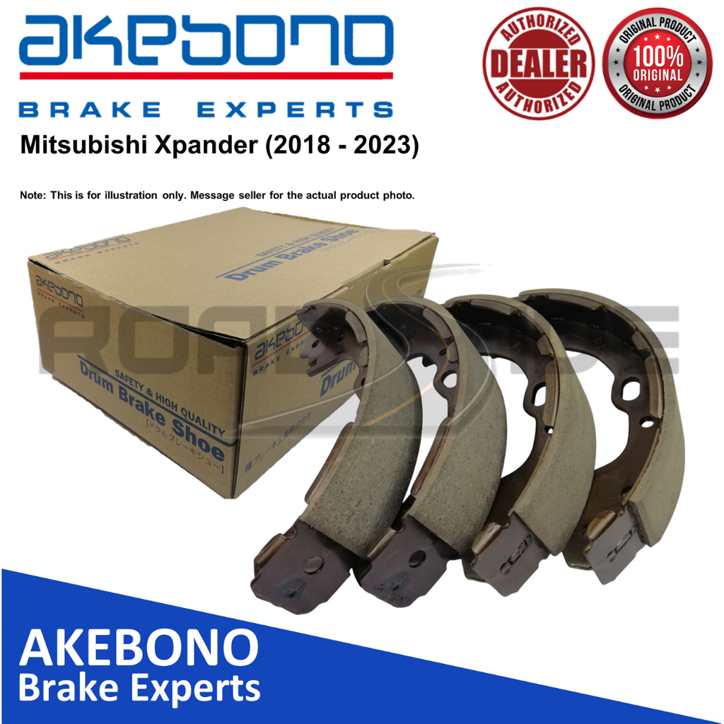 Akebono Brake Expert Rear Brake Shoe for Mitsubishi Xpander (2018 ...