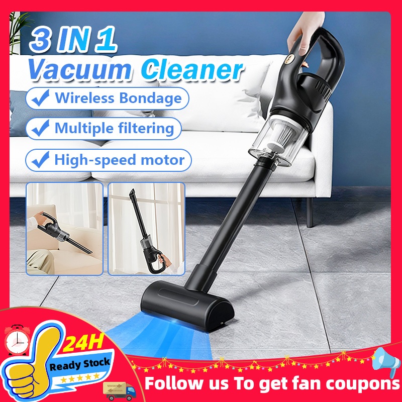Multifunction Portable Wireless Vacuum Cleaner For Home Wet and Dry ...