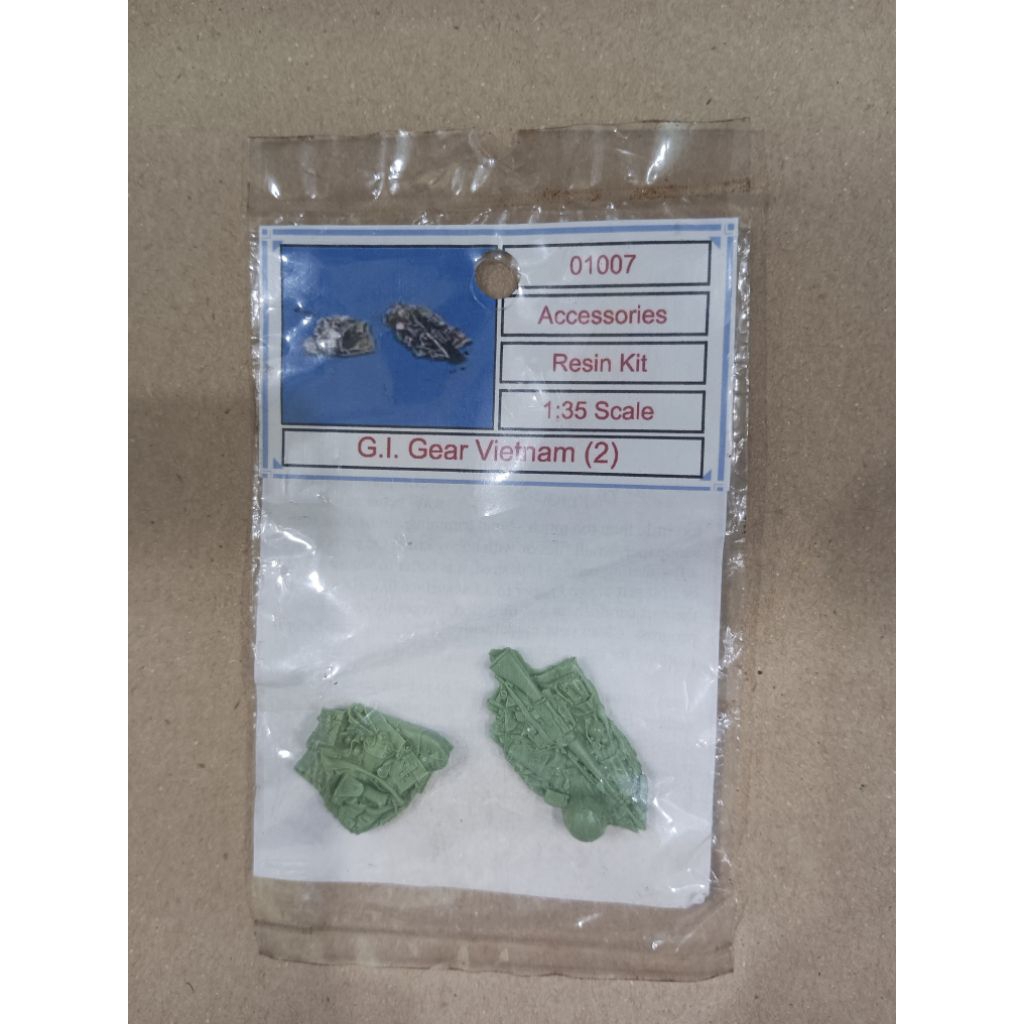 WES Miniatures 01007 G.I Gear Vietnam (2) 𝟭:𝟯𝟱 𝗦𝗰𝗮𝗹𝗲 𝗥𝗲𝘀𝗶𝗻 𝗞𝗶𝘁 ...