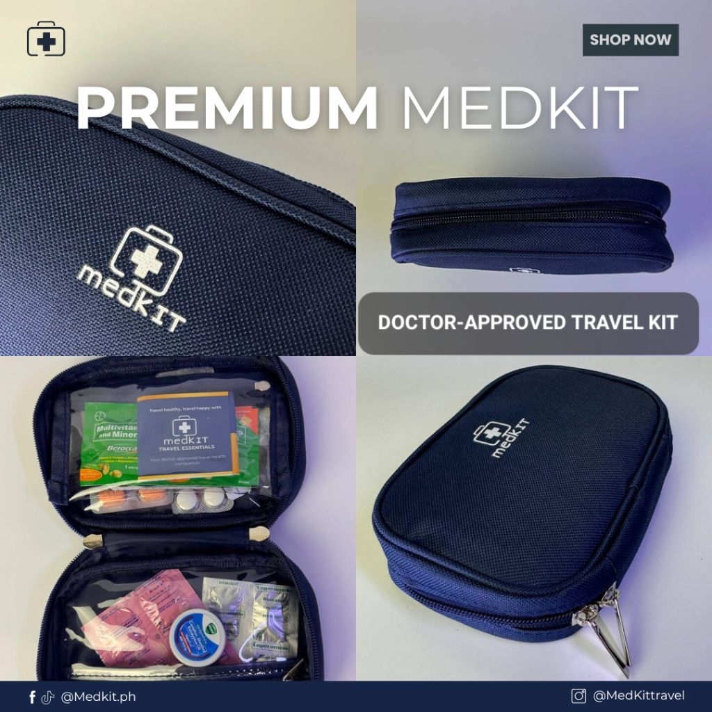 MedKit PREMIUM Compact Portable Essential Travel Medicine Health Kit ...