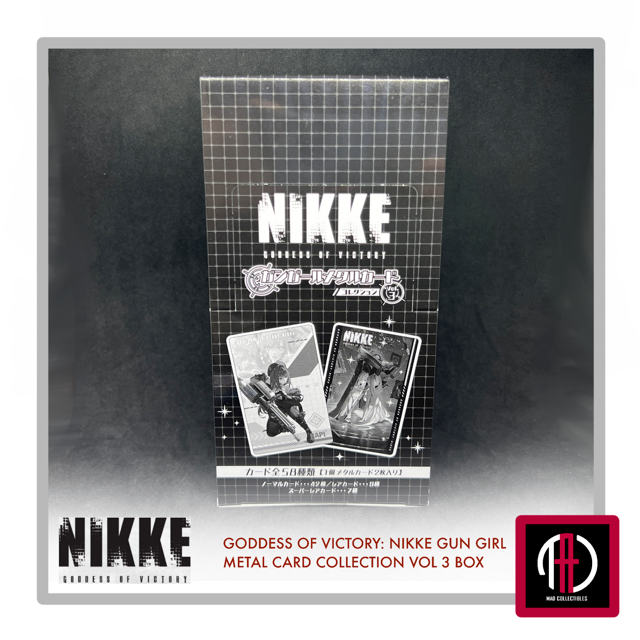 Goddess of Victory: Nikke Gun Girl Metal Card Collection Vol. 3 10 Pack ...
