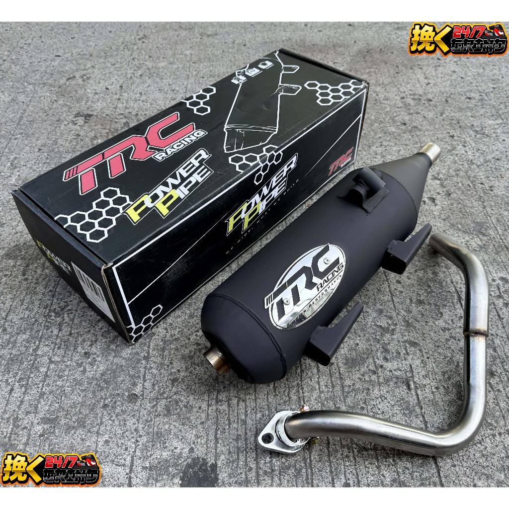 TRC PIPE CNC EMBLEM STAINLESS TIP FOR HONDA CLICK 125i / CLICK 150i ...