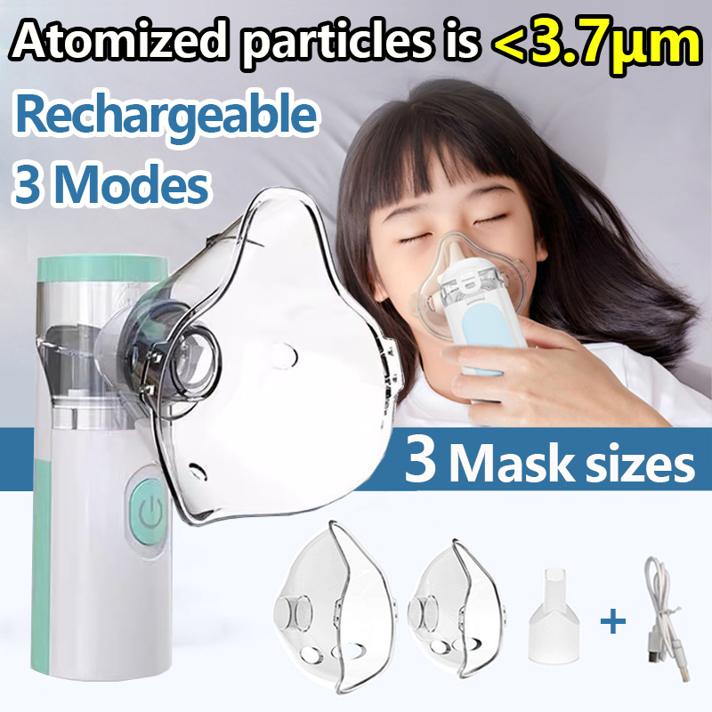 Nebulizer Portable Rechargeable Handheld Medical nebulizer for Asthma ...
