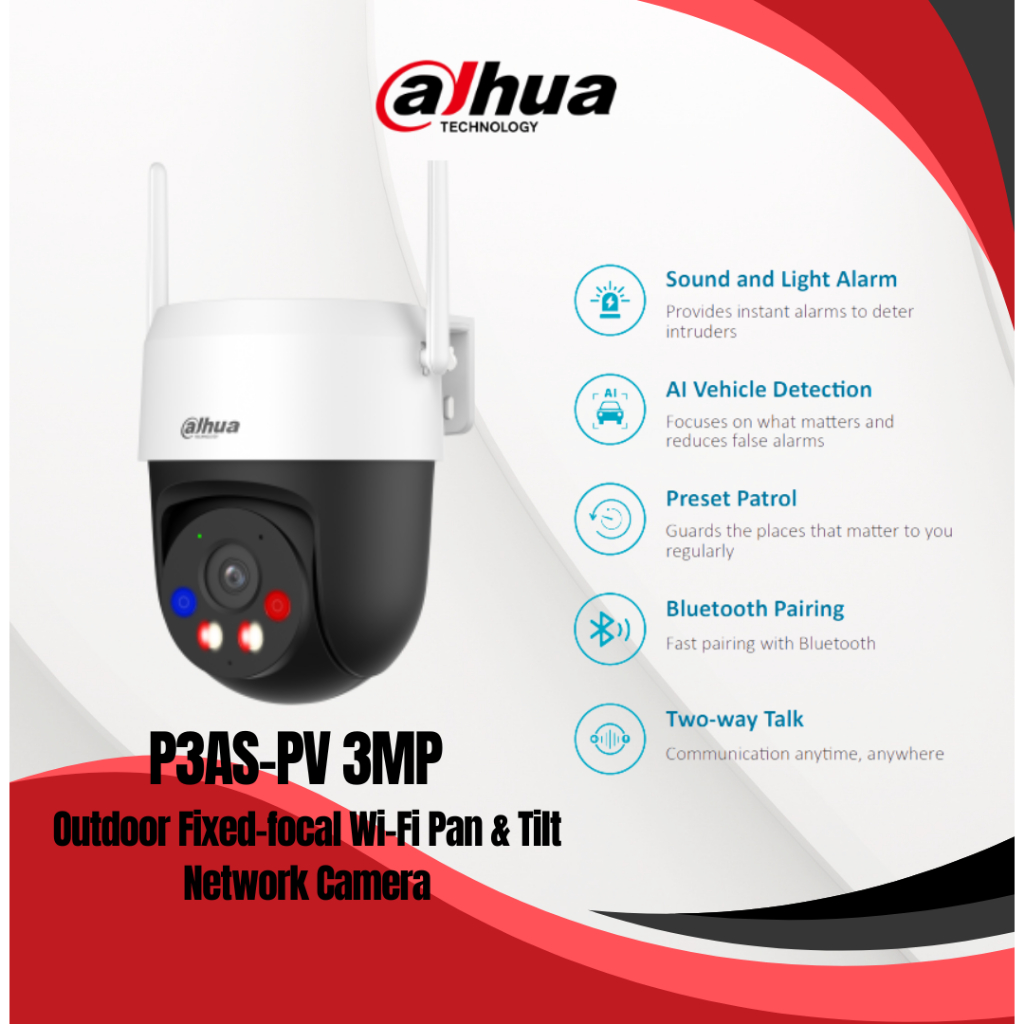 CCTV Camera Outdoor Home Security Surveillance IP 3MP/5MP Wireless ...