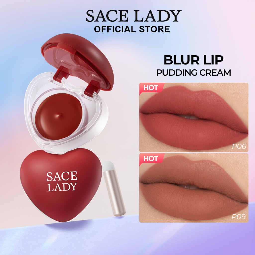 SACE LADY Multi-use Blur Lip Pudding Cream Transfer-proof Moisturizing ...