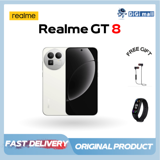 【NEW】Realme GT 8 Dual SIM Snapdragon 8 Elite Si/C Li-Ion 7000 mAh ...