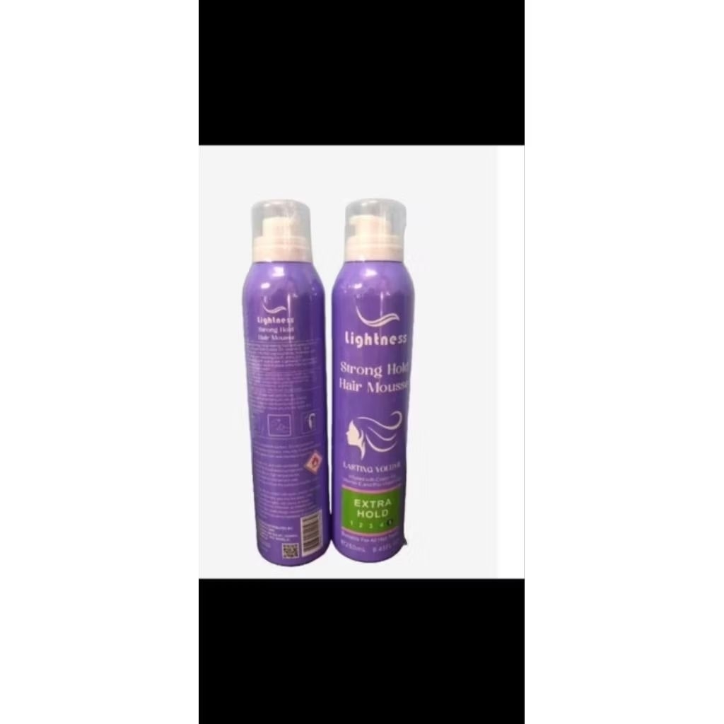 Lightness Strong Hold Mousse 250ml | Shopee Philippines